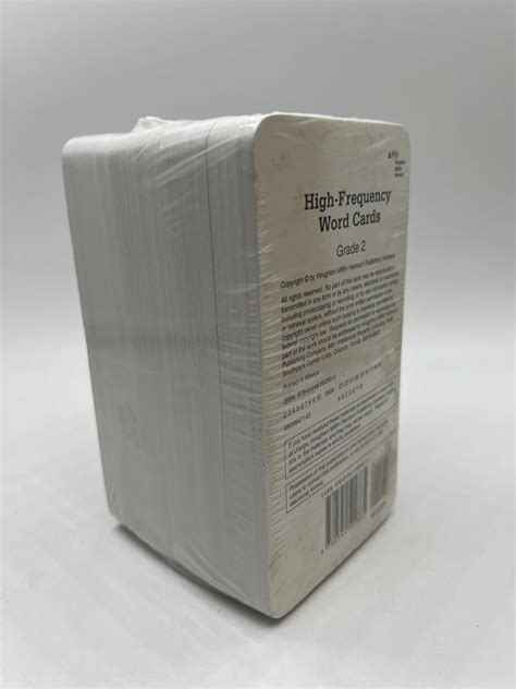 Decoding Power Intensive Reading Instruction High Frequency Cards Grade 2 Journeys Houghton