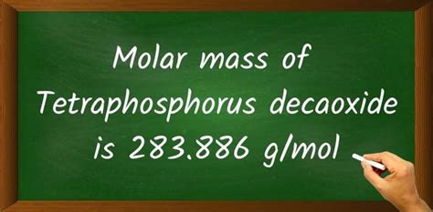 P4o10 Tetraphosphorus Decaoxide Molar Mass