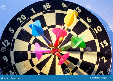 Dart Board Royalty Free Stock Images Image 21046469