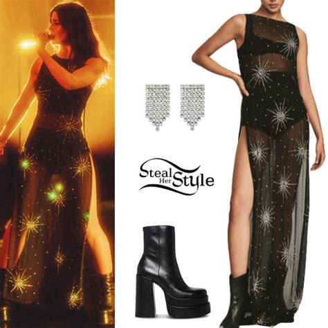 Marina Diamandis Embellished Dress Platform Boots