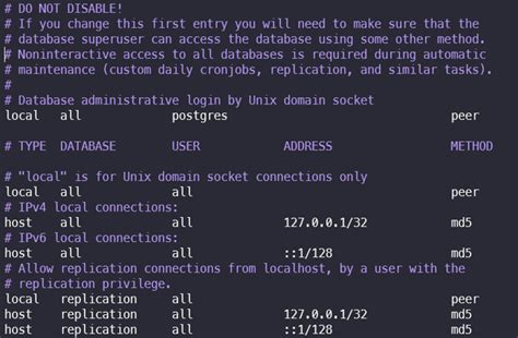 Postgresql Postgresql Db생성 및 접속 시 Peer Authentication 에러 해결법