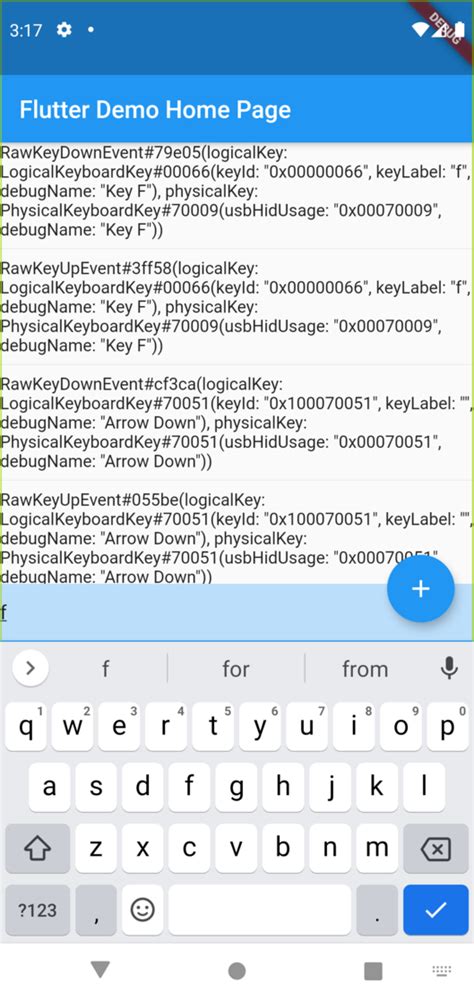 Rawkeyboardlistener Cant Get The Keydown Event · Issue 70020 · Flutterflutter · Github