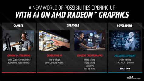 Amd Talks Ai Capabilities Of Rdna Gpus Xdna Npu Radeon Rx Xt Up To X Faster Than