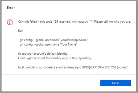 Windows Suddenly Cant Commit Using Git Desktop Stack Overflow