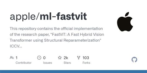 Radu Sebastian Amarie On Linkedin Github Appleml Fastvit This