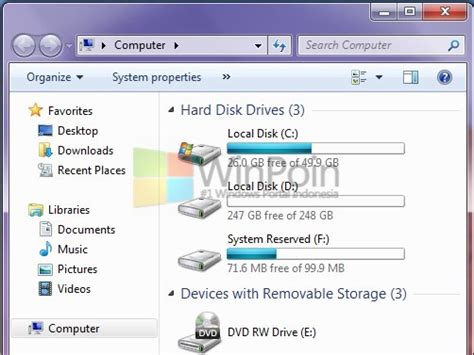 Cara Menyembunyikan System Reserved Partisi Di Windows 7 Kudus Technologi