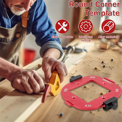 Radius Jig Router Template Corner Radius Routing Qatar Ubuy
