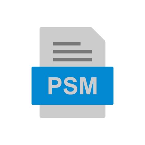 Document File Format Psm Icon Download On Iconfinder
