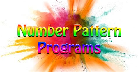 Number Patterns