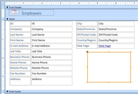 Storing Bitmap Images In Oleobject Attachments Fields ~ Learn Ms Access
