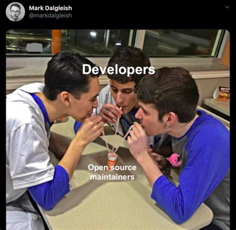 open source in a nutshell r programmerhumor