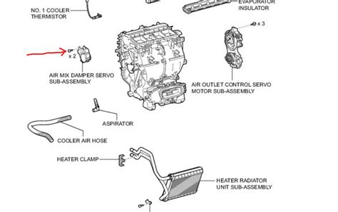 Where Is The Mode Door Actuator Located
