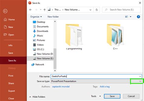 How To Save PowerPoint Presentations As PDF Files Using MS PowerPoint GeeksforGeeks