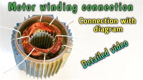 Single Phase Motor Winding Diagram