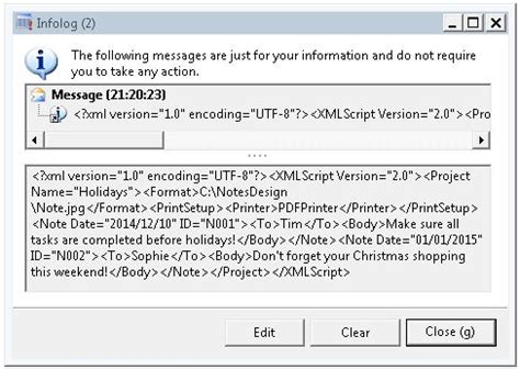 Generate XML String AX