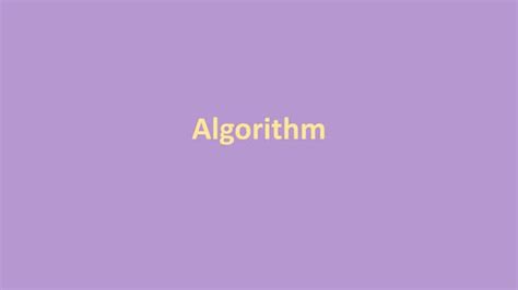 Ntroduction To Algorithm 2pptx