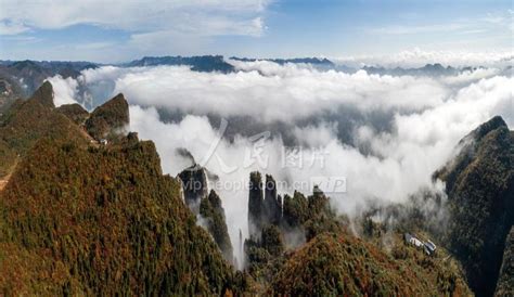 湖北恩施大峡谷国家地质公园 人民图片网