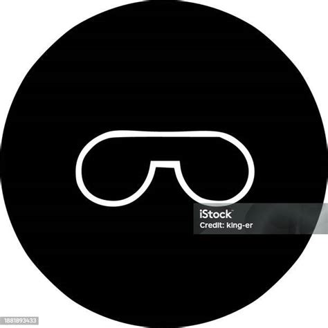 Vr 안경 아이콘 벡터 상징 디자인 일러스트 레이 션 3차원 형태에 대한 스톡 벡터 아트 및 기타 이미지 3차원 형태 가상현실 가상현실 시뮬레이터 Istock