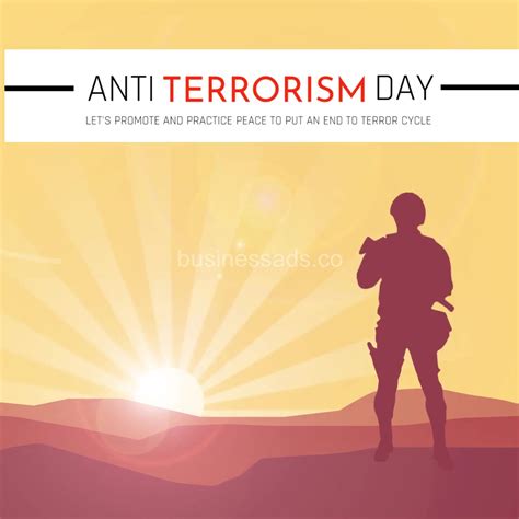 Editable Anti Terrorism Day Video Template Cregx