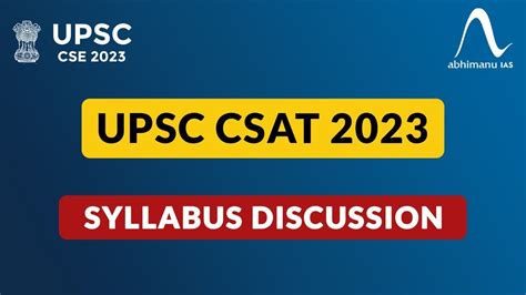 UPSC CSAT 2023 GS Paper 2 Syllabus Exam Pattern I By Munesh Ma Am