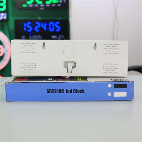 Introducing The Dot Matrix Multicolored Led Digital Clock