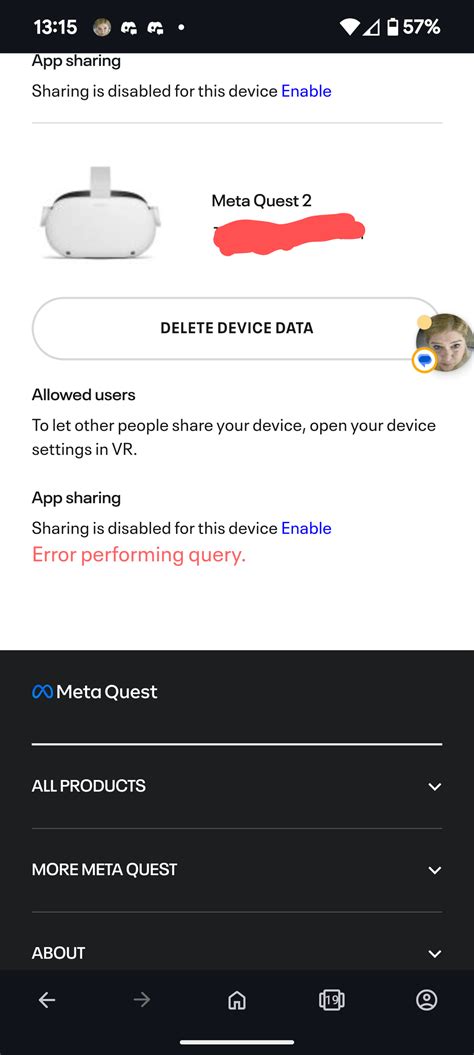 Can Not Remove My Quest 2 From My Account Rquest3