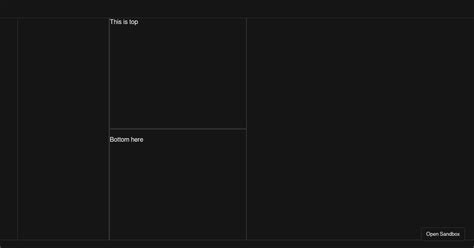 Resizable Panels React Examples Codesandbox