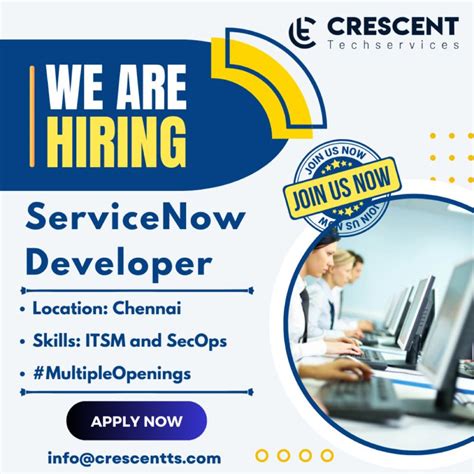hiring servicenow crescent techservices