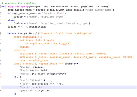 How To Customise Autocomplete Suggestion ERPNext Frappe Forum