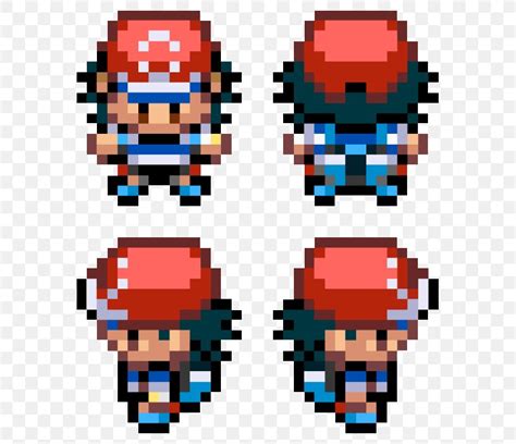 Ash Ketchum Pikachu Pixel Art Image Png 608x707px Ash Ketchum Art