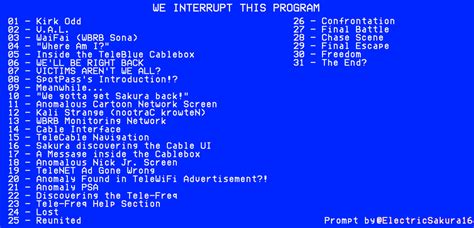 We Interrupt This Program By Electricsakura16 On Deviantart