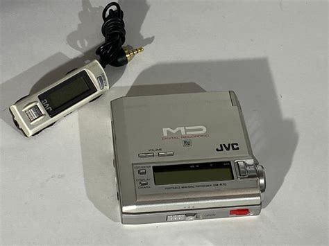 Jvc Portable Minidisc Recorder Xm R70sl Portable Minidisc Player Recorder Catawiki