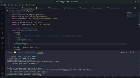 Callback Apply Is Not A Function Issue 537 Unplugin Unplugin Vue Components GitHub
