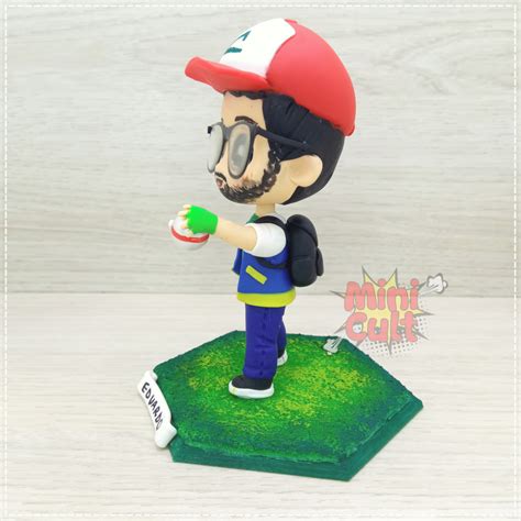 Toy Chibi Personalizado Cosplayer Ash pokémon Elo7