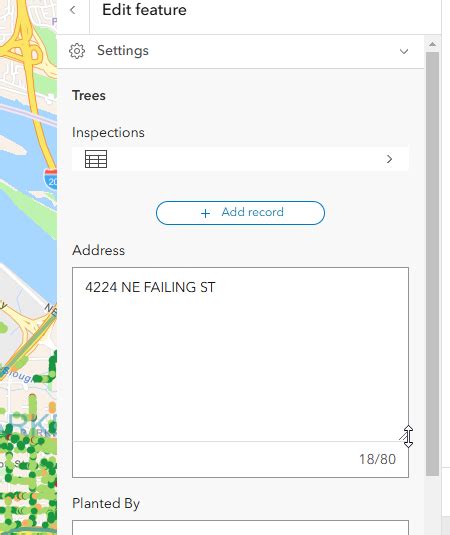 Forms In Map Viewer Edit Widget In Experience Bu Esri Community