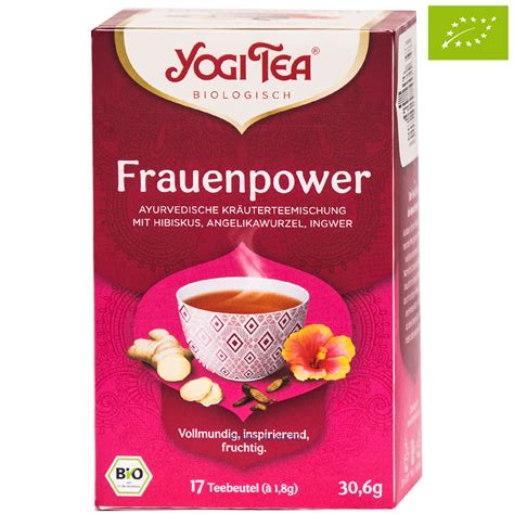 Tee Shop | YOGI TEA® Frauenpower / BIO 17 x 1,8 g | TEE IM NETZ.de Tee ...