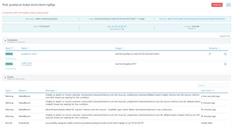 Monitoring V2 Some Deploymentanddaemonset Do Not Work In Rke2 · Issue 28909 · Rancherrancher
