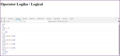 belajar javascript part 9 operator pada javascript kumpulan tips and trik