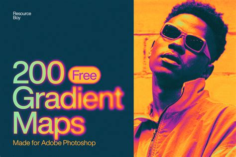 200 Photoshop Gradient Maps Free Resource Boy