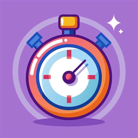 Timer Vector Art Illustration Design Premium Ai Generated Vector