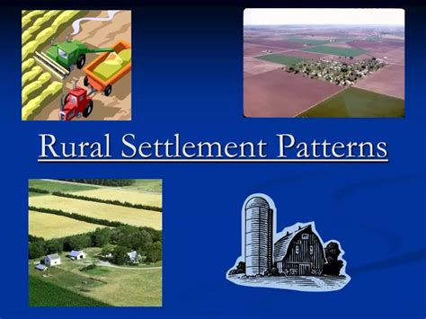 Linear Settlement Pattern Examples