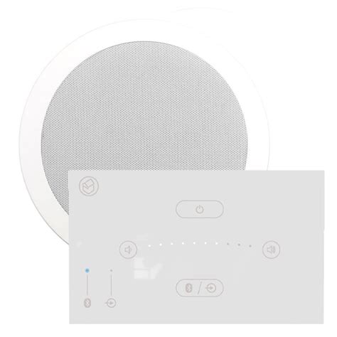 Systemline E50 Bathroom Bluetooth Ceiling Speaker System Inc 6 5 Ste Tech4