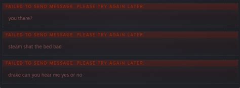 Anyone Else In The Uk Having Trouble Sending Messages Right Now Rsteam