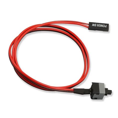 10 Pcs 2 Pin Sw Pc Power Cable On Off Push Button Atx Computer Switch