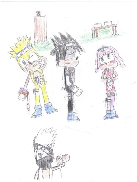 Naruto Sonic Style By Not You Artist On Deviantart