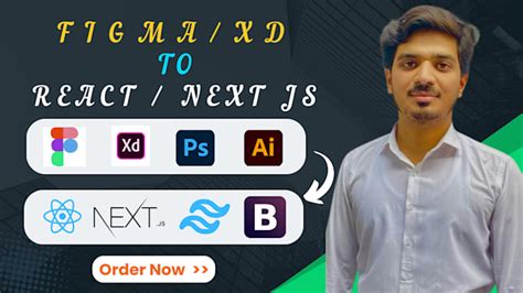 Convert Xd Figma Designs To Responsive React Next Js Website Using Tailwind Css By Raza