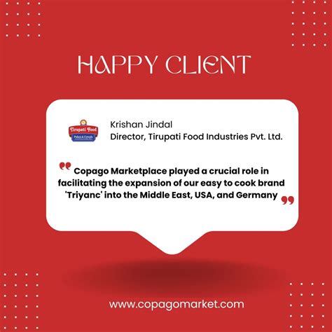 Deepak Vohra On Linkedin Testimonialtuesday Businesssuccess Copagomarketplace