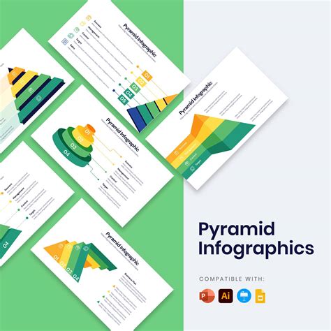 infograpia layer your data effectively with our pyramid infographics 📐📊 perfect for