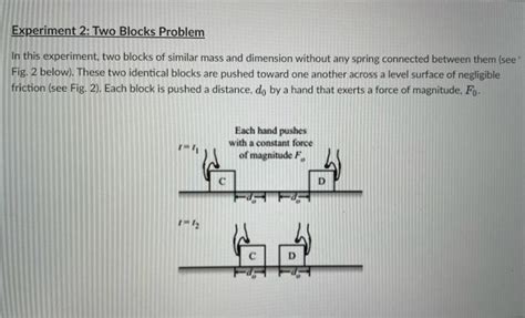 Solved Experiment 1the Net Work Done On The System