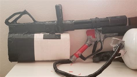 Hey So I Made Heavys Minigun Irl Also I Made More Tf2 Props So Let Me Know If U Want To See